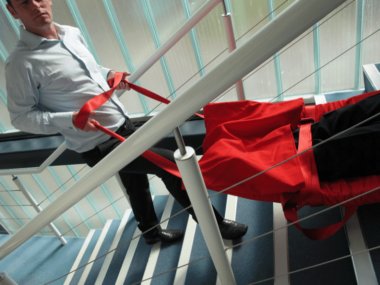 The Premium Plus EvacuSlider Rescue-sheet From Evacusafe